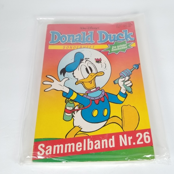 Disney | Other | Donald Duck Sonderheft Sammelband 26 German Comic Book Walt Disney Vintage ...